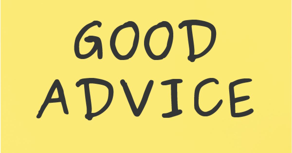 Good Advice | Blog | Cool Spring Baptist Church